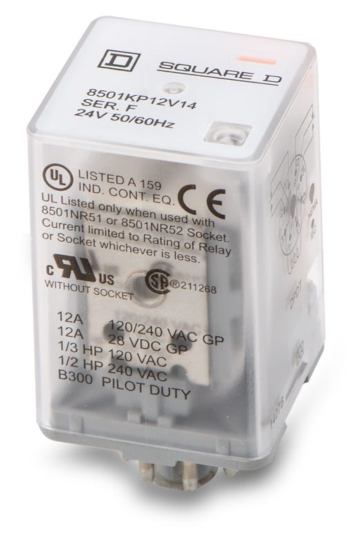Square D 8501KP12V14 General Purpose Relay – SuperBreakers