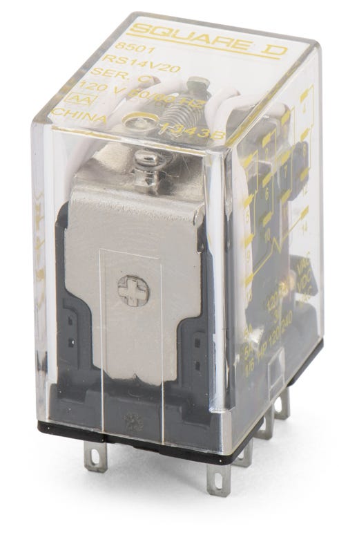 Square D 8501RS14V20 General Purpose Relay – SuperBreakers