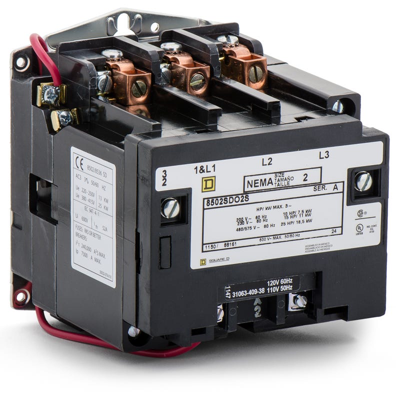 Square D 8502SDO2V02S Contactor – SuperBreakers