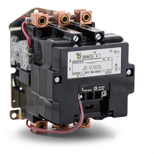 Square D 8502SFO2V02S Non-Reversing Contactor – SuperBreakers