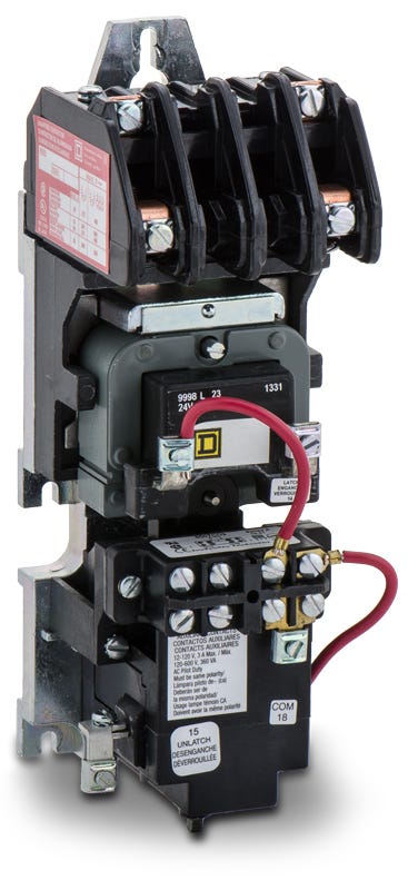Square D 8903LXO20V04 Mechanically Held Lighting Contactor – SuperBreakers