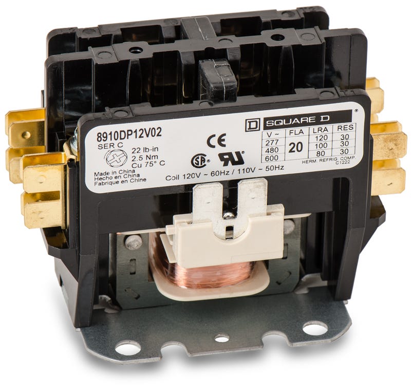 Square D 8910DP12V02 Contactor – SuperBreakers