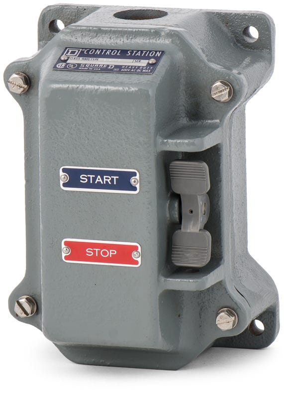 Schneider Electric 9001GW206 Push Button Control Station – SuperBreakers