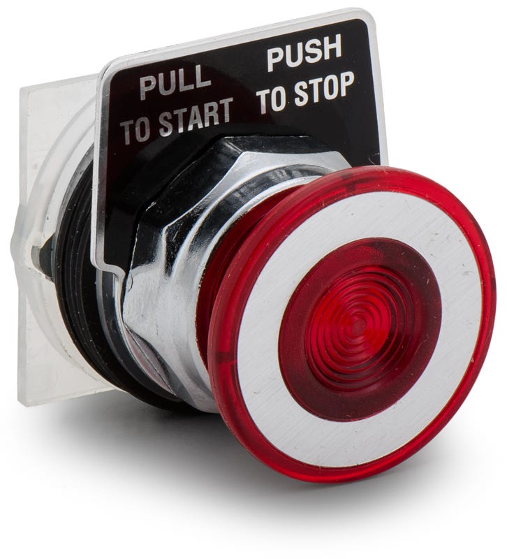 Schneider Electric 9001KR9R Mushroom Push Button – SuperBreakers