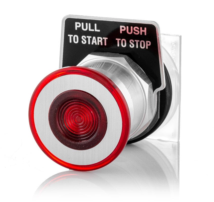 Schneider Electric 9001KR8R Push Button – SuperBreakers