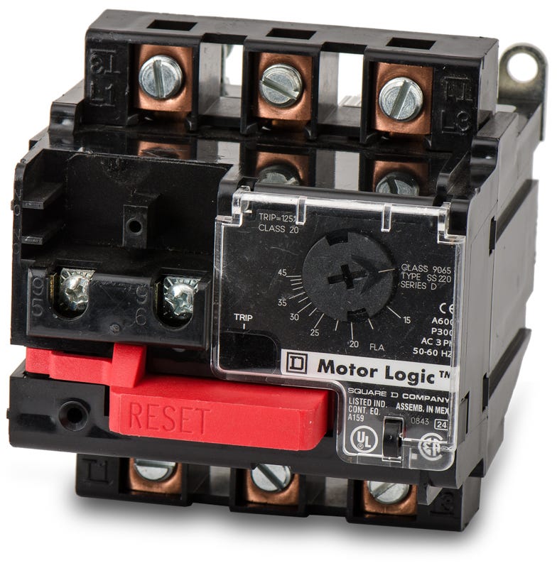 Square D 9065SS220 Overload Relay – SuperBreakers