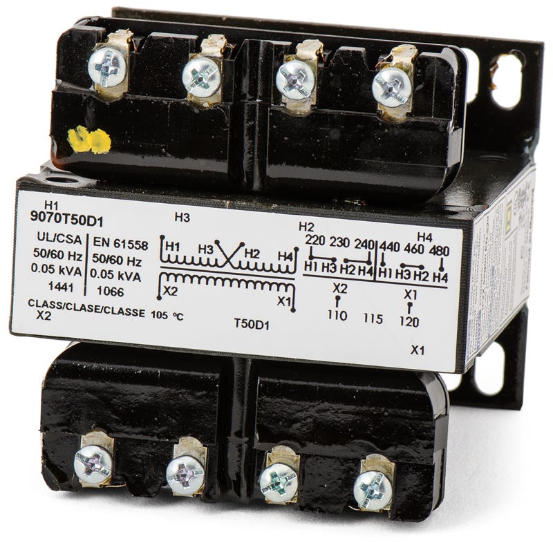 Square D 9070T50D1 Transformer – SuperBreakers
