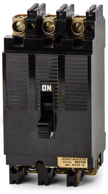 Square D 992340 - 40A 3 Pole Molded Case Circuit Breaker – SuperBreakers