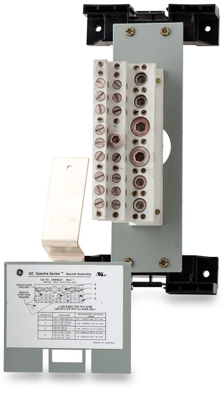 General Electric ANKN400 Panelboard Neutral Kit – SuperBreakers