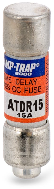 Mersen/Ferraz Shawmut ATDR15 Time Delay Fuse – SuperBreakers