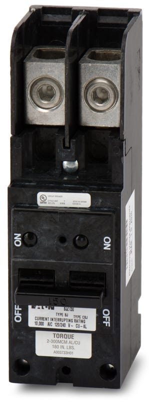 Eaton / Cutler-Hammer BJ2150 - 150A 2 Pole Molded Case Circuit Breaker ...