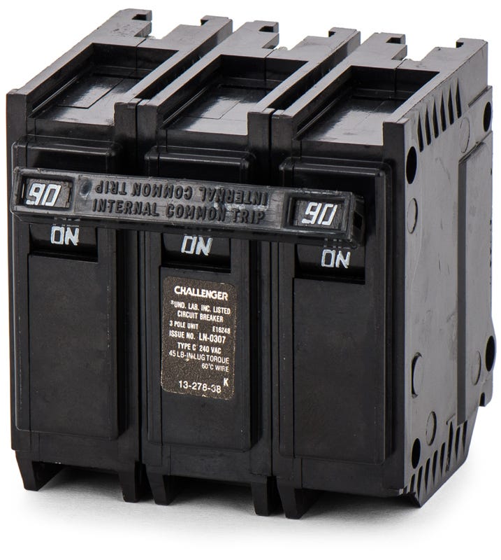 Challenger C390 3 Pole Circuit Breaker – SuperBreakers