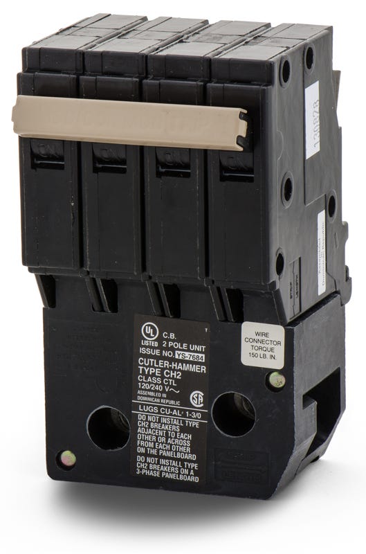 Eaton/Cutler-Hammer CH2150 2 Pole Circuit Breaker – SuperBreakers
