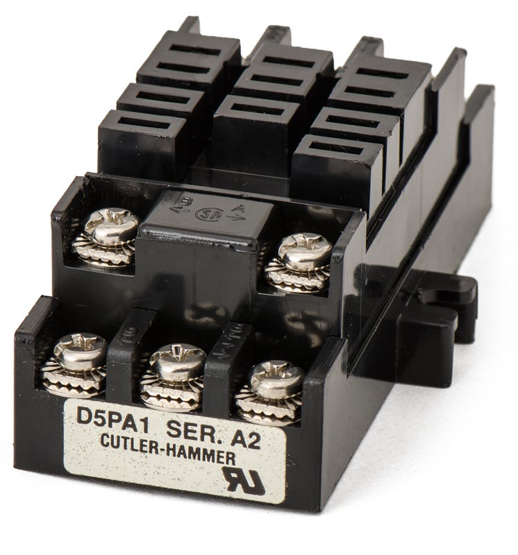 Eaton/Cutler-Hammer D5PA1 Relay Socket – SuperBreakers