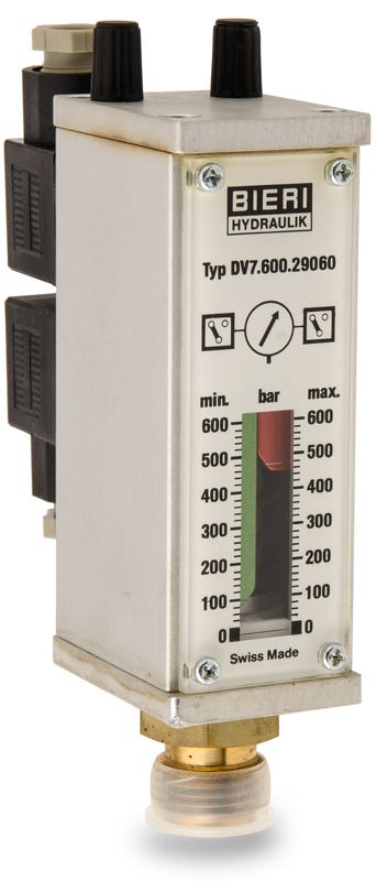 Bieri Hydraulics DV7-600-29060 Pressure Switch – SuperBreakers