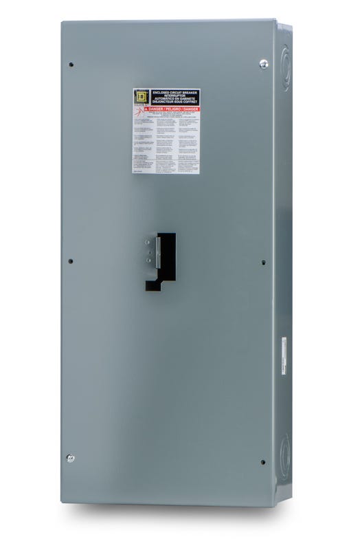 Square D J250S Enclosure – SuperBreakers