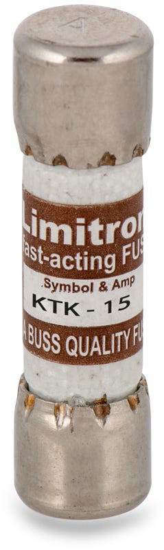 Eaton Bussmann KTK-15 Fast Acting Midget Fuse – SuperBreakers