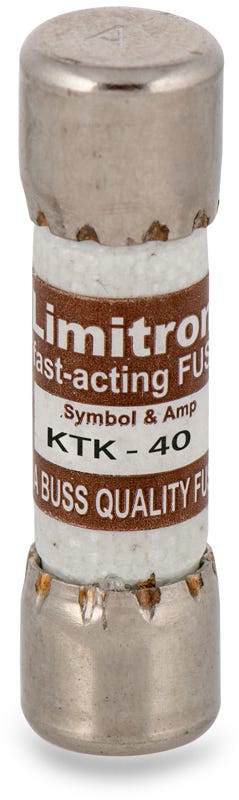 Eaton Bussmann KTK-40 Fast Acting Fuse – SuperBreakers