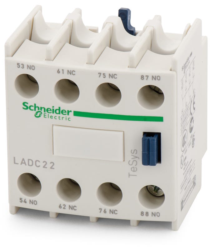 Schneider Electric LADC22 Auxiliary Contact Block – SuperBreakers