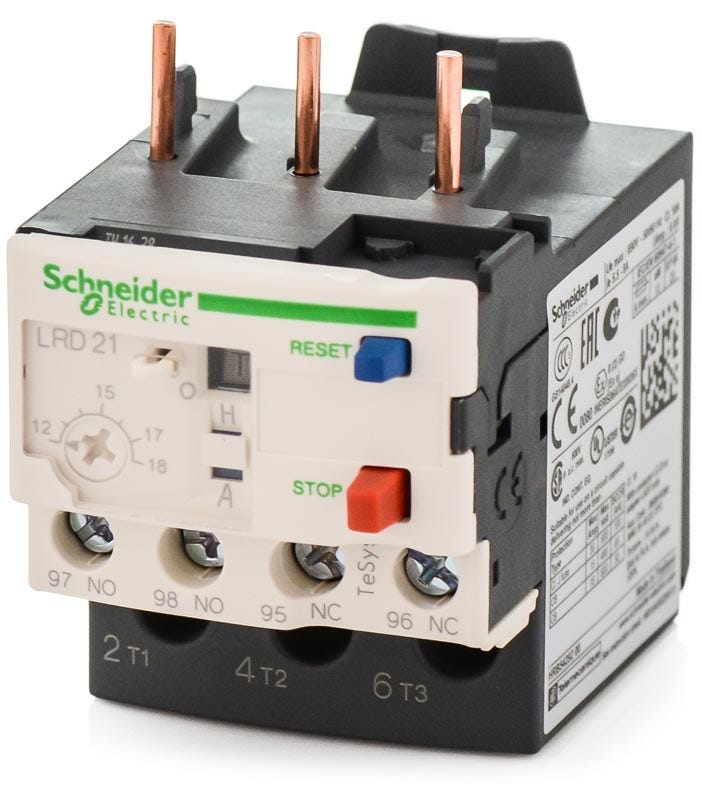 Telemecanique LRD21 Overload Relay – SuperBreakers