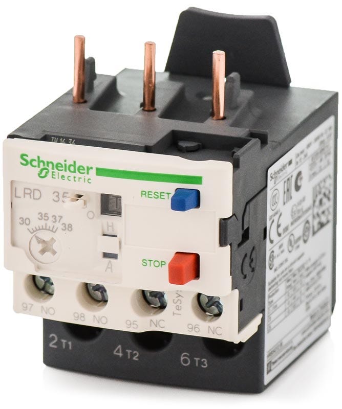 Telemecanique LRD35 Overload Relay – SuperBreakers
