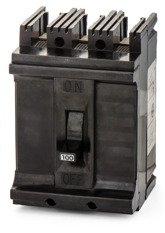 Federal Pacific NES23100 - 100A 3 Pole Molded Case Circuit Breaker ...