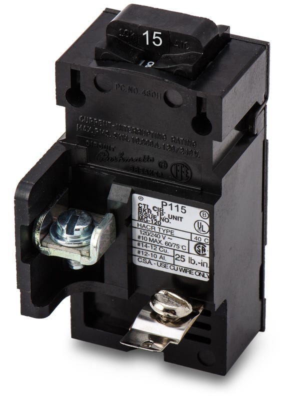 Siemens P115 1 Pole Circuit Breaker – SuperBreakers