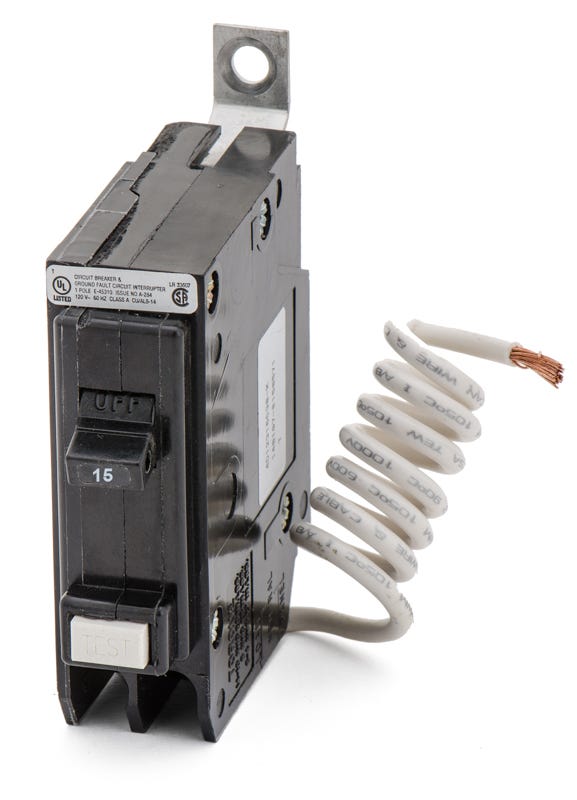 Eaton/Cutler-Hammer QBGF1015 1 Pole Circuit Breaker – SuperBreakers
