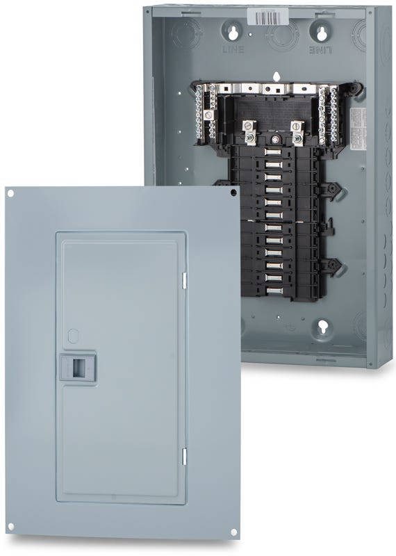 Square D QO132L125G Load Center – SuperBreakers