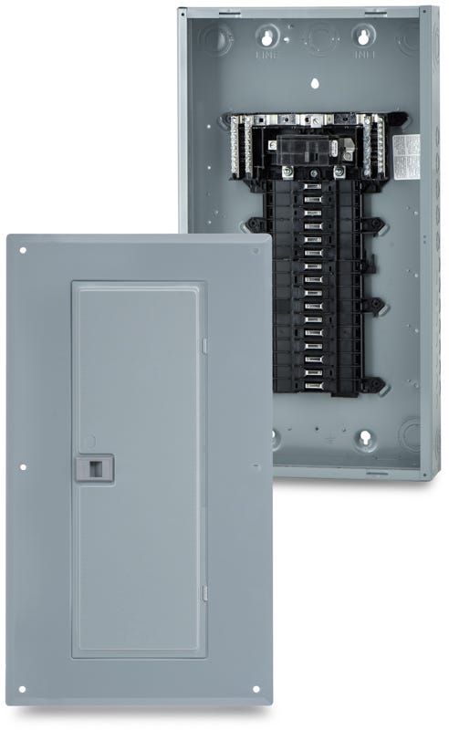 Square D QO132M125 Load Center – SuperBreakers