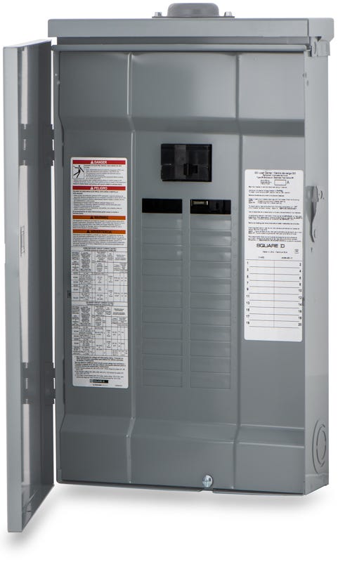 Square D QO142L225GRB Load Center – SuperBreakers