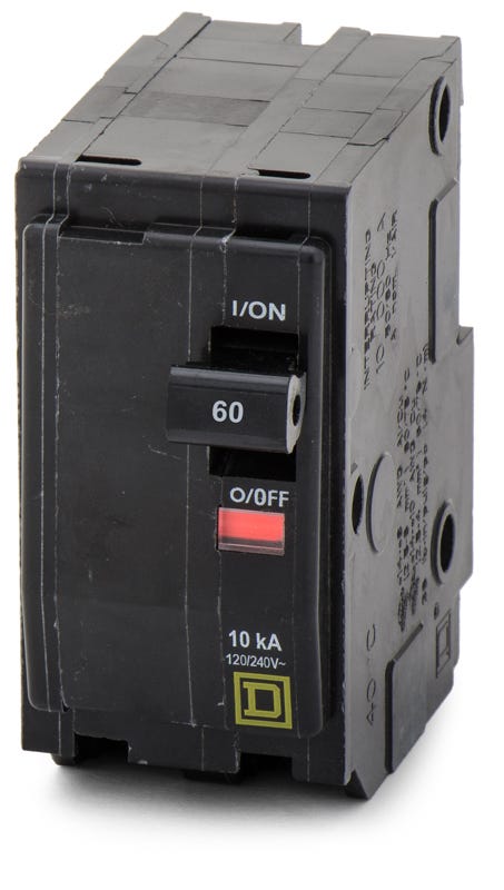 Square D QO260 2 Pole Circuit Breaker – SuperBreakers