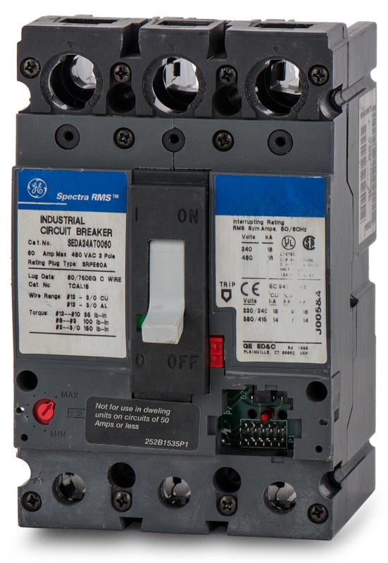 General Electric SEDA24AT0060 2 Pole Circuit Breaker – SuperBreakers