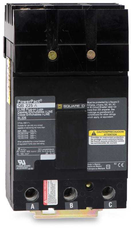 Square D SL225 Lug kit – SuperBreakers