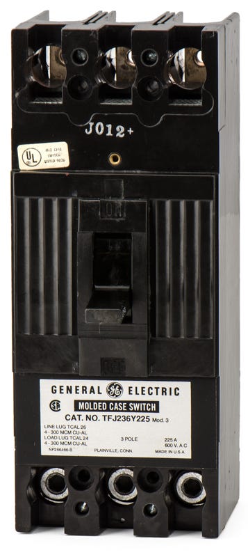 General Electric TFJ236Y225 3 Pole Circuit Breaker – SuperBreakers