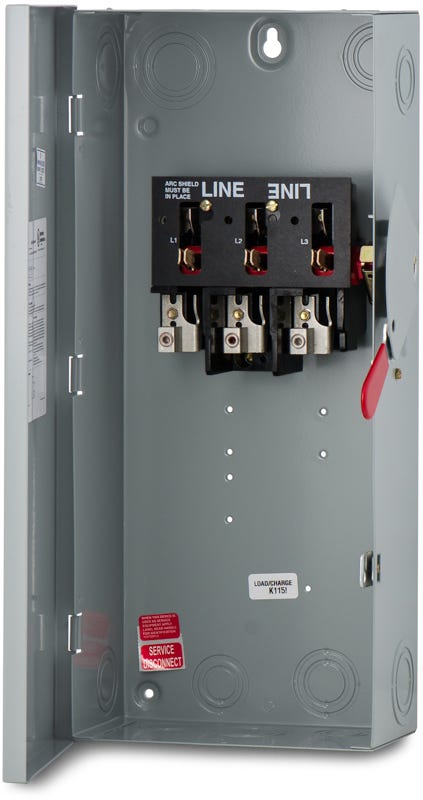 General Electric TGN3323 General Duty Safety Switch – SuperBreakers