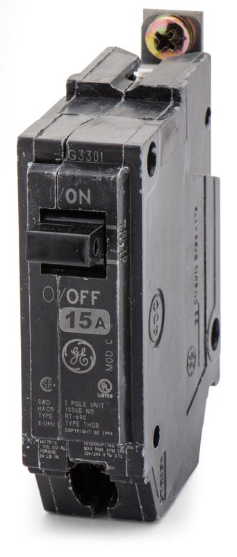 General Electric THQB1115 1 Pole Circuit Breaker – SuperBreakers