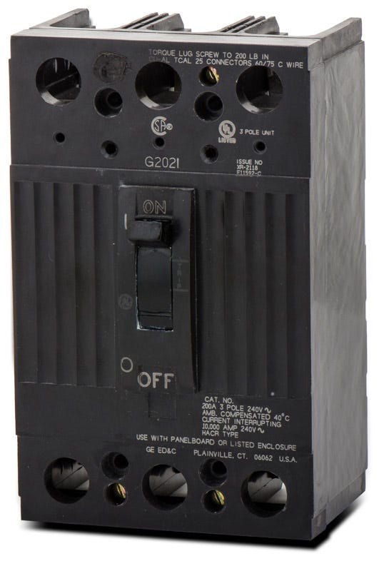 General Electric TQD32150 3 Pole Circuit Breaker – SuperBreakers