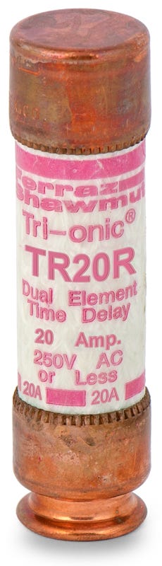 Mersen/Ferraz Shawmut TR20R Time Delay Fuse – SuperBreakers
