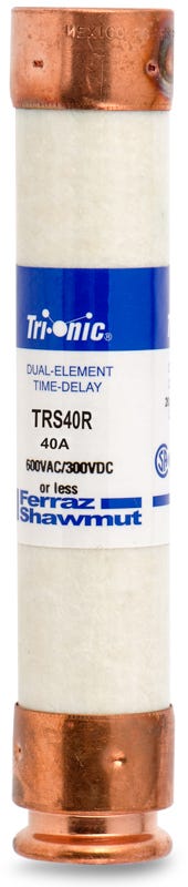 Mersen/Ferraz Shawmut TRS40R Time Delay Fuse – SuperBreakers