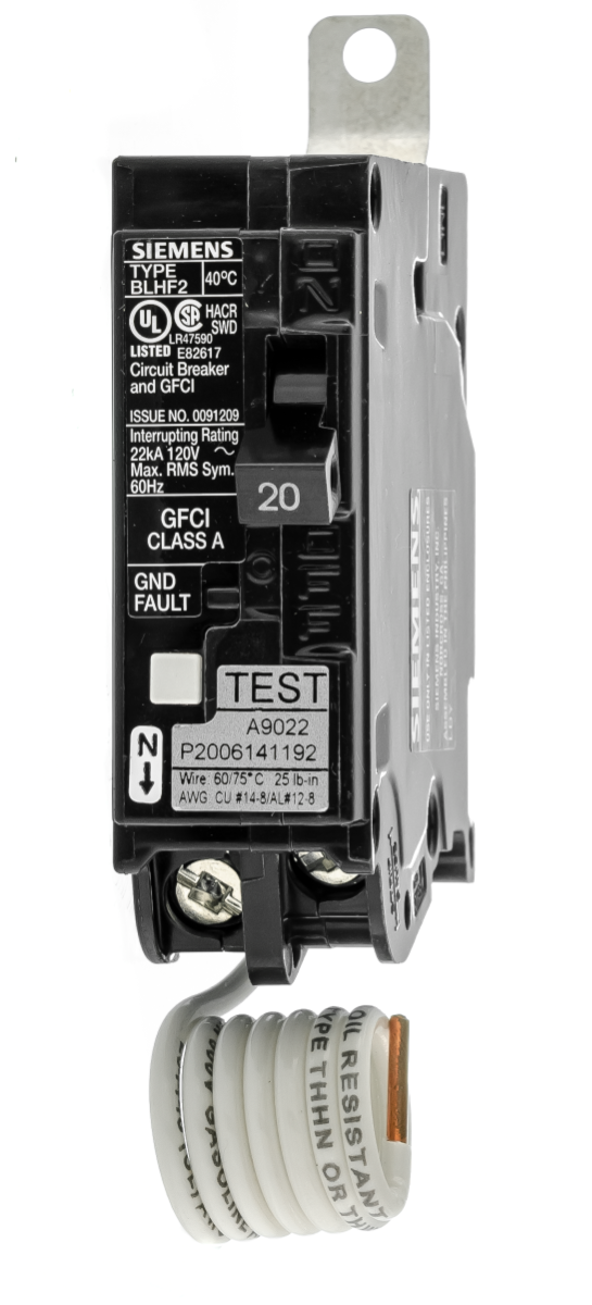 Siemens BF120AH 1 Pole Ground Fault Circuit Breaker – SuperBreakers