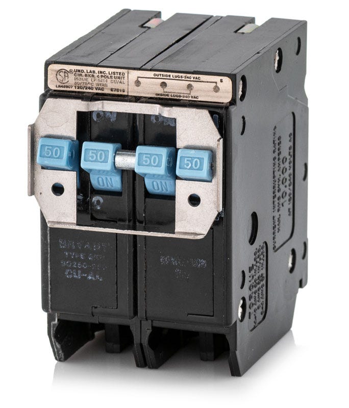 Eaton/Cutler-Hammer BQ250250 Quad Circuit Breaker – SuperBreakers