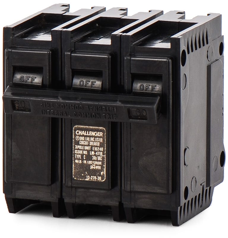 Challenger C360 3 Pole Circuit Breaker – SuperBreakers