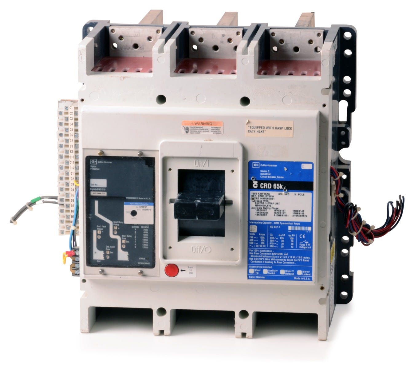 Eaton CRD316T36W 3 Pole Circuit Breaker – SuperBreakers