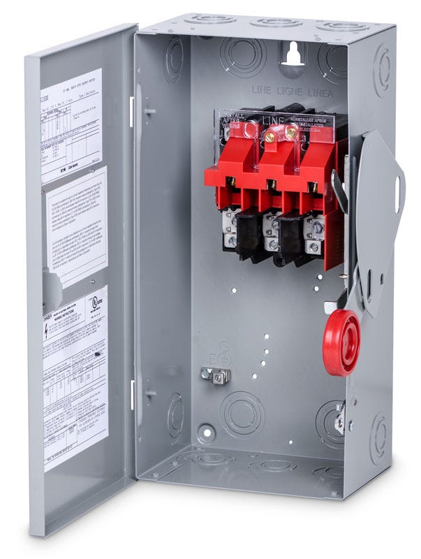 Eaton/Cutler-Hammer DH361UGK Safety Switch – SuperBreakers