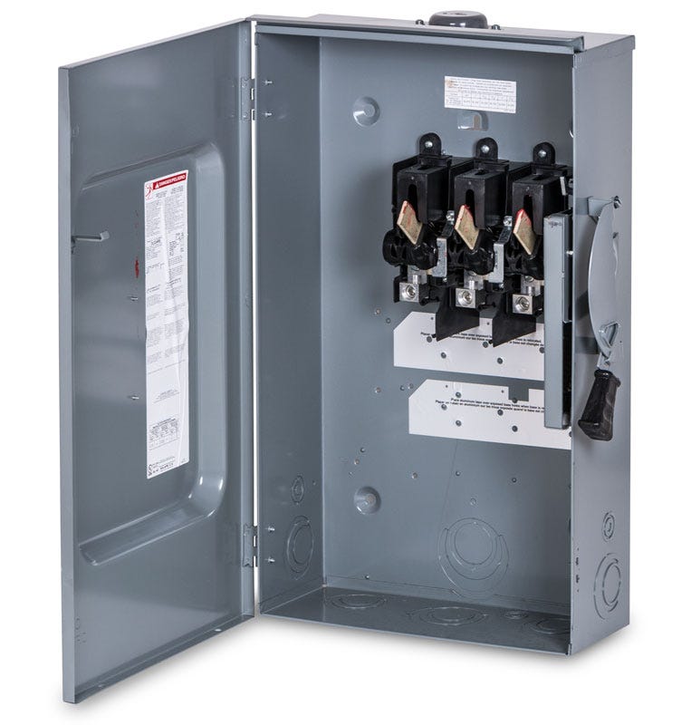 Square D DU324RB General Duty Safety Switch – SuperBreakers