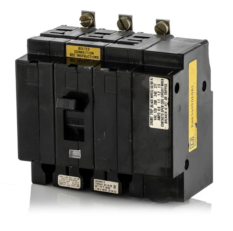Square D EHB34020-1082 Molded Case Circuit Breaker – SuperBreakers
