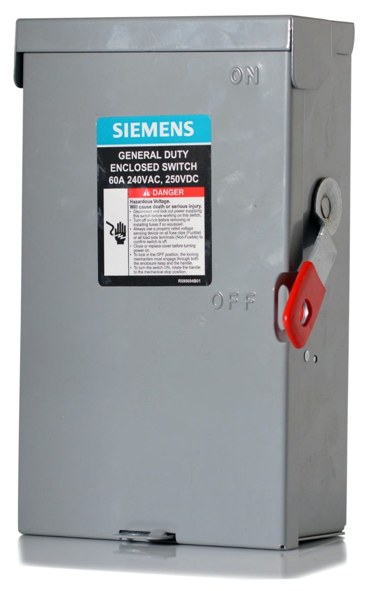 Siemens GF322NA Safety Switch – SuperBreakers