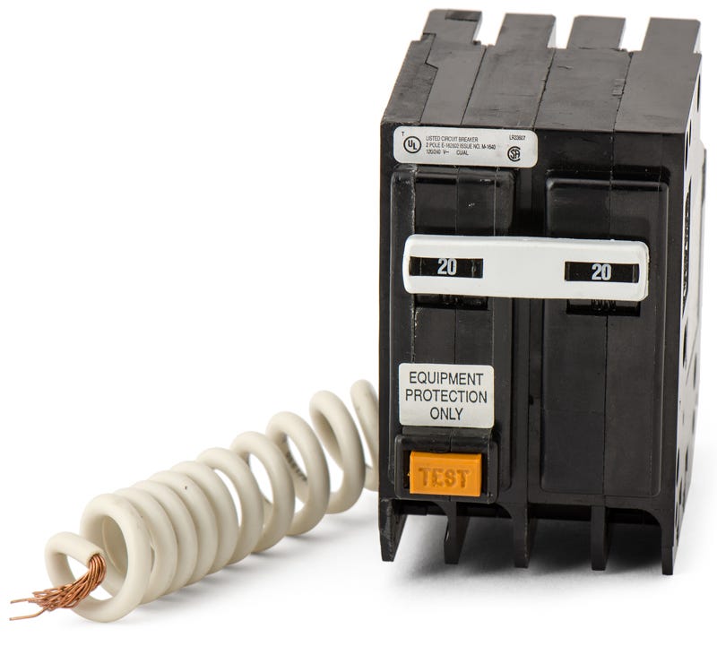 Eaton/Cutler-Hammer GFEP220 2 Pole Circuit Breaker Ground Fault ...