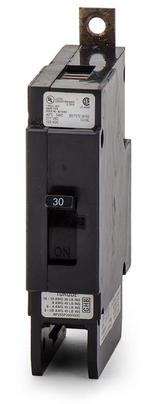 Eaton/Cutler-Hammer GHB1030 1 Pole Circuit Breaker – SuperBreakers